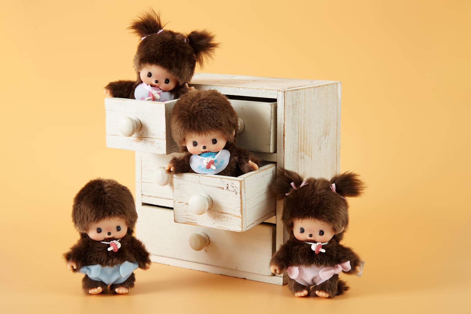 Monchhichi Classic Bebichhichi Plush Toy - Girl Europe