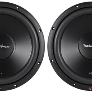 Rockford Fosgate R2D4-12 12" 1000w Dual 4 Ohm Car Audio Subwoofers Sub (2 Pack)