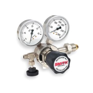 silverline series high purity gas regulator 0 to 15 psi, 2", hydrogen