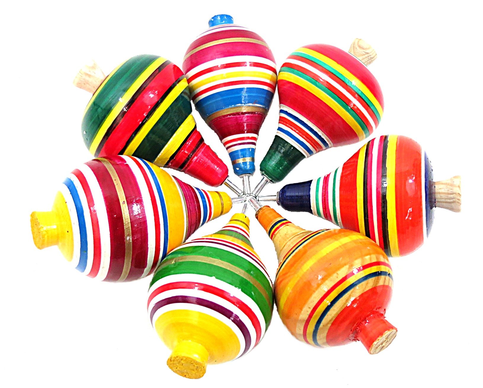 Leos Imports (TM) Mexican Trompo Spinning Top