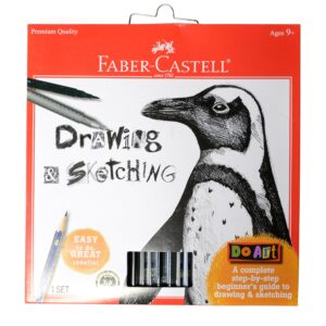 faber-castell - do art drawing and sketching art kit - premium kids crafts