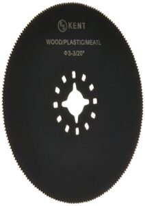 kent, set of 6, round hss m2 3" diameter saw blades for: hard wood, metal, plastics, fits fein multimaster, bosch, chicago, milwaukee