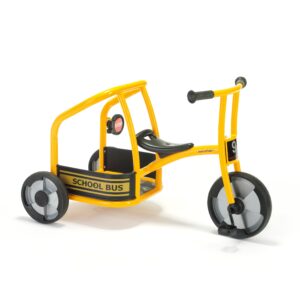 winther school bus tricycle kids ride on