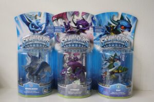 skylanders spyro's adventure (zap. cynder & whirlwind)