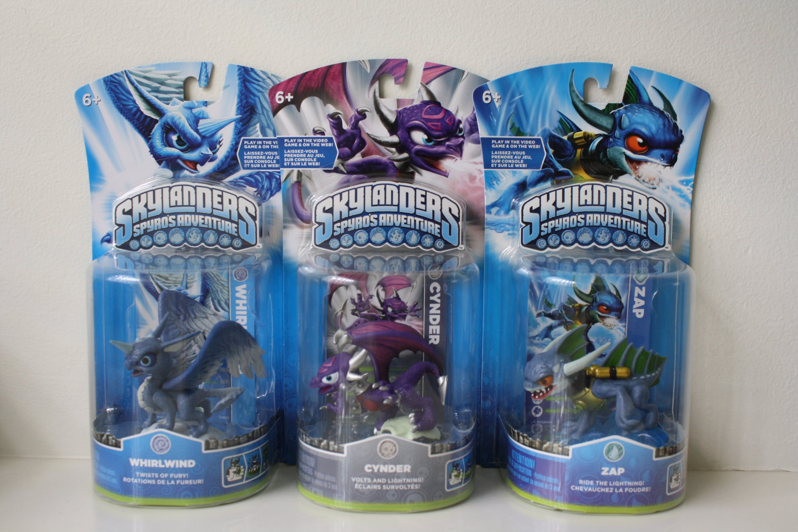 Skylanders Spyro's Adventure (Zap. Cynder & Whirlwind)