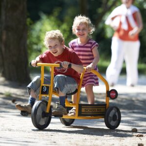 Winther School Bus Tricycle Kids Ride On