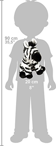 Wild Republic Zebra Baby Plush, Stuffed Animal, Plush Toy, Gifts for Kids, Cuddlekins 8 Inches