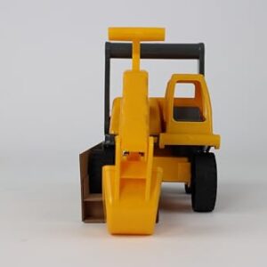 Lena Eco Active Backhoe - Durable UV-Protected Plastic & Noise-Canceling Tires, Enhances Fine Motor Skills, European Quality