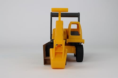 Lena Eco Active Backhoe - Durable UV-Protected Plastic & Noise-Canceling Tires, Enhances Fine Motor Skills, European Quality