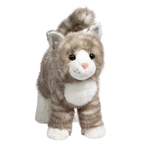 Douglas Zipper Gray Tabby Cat Plush Stuffed Animal