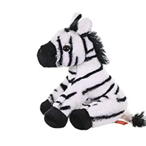 Wild Republic Zebra Baby Plush, Stuffed Animal, Plush Toy, Gifts for Kids, Cuddlekins 8 Inches