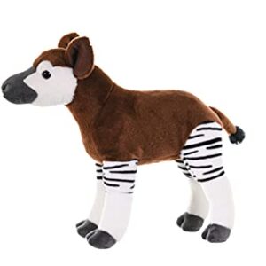 Wild Republic Okapi Plush, Stuffed Animal, Plush Toy, Gifts for Kids, Cuddlekins 12 Inches