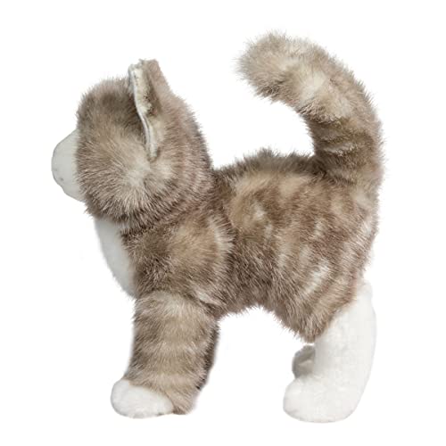 Douglas Zipper Gray Tabby Cat Plush Stuffed Animal