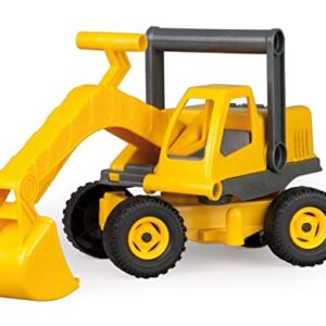 Lena Eco Active Backhoe - Durable UV-Protected Plastic & Noise-Canceling Tires, Enhances Fine Motor Skills, European Quality