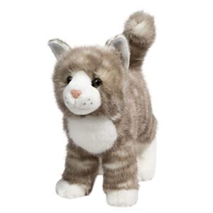 Douglas Zipper Gray Tabby Cat Plush Stuffed Animal