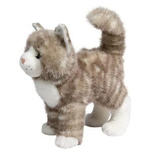 Douglas Zipper Gray Tabby Cat Plush Stuffed Animal