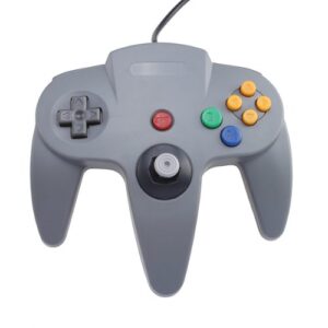 new gray controller game system for nintendo 64 n64