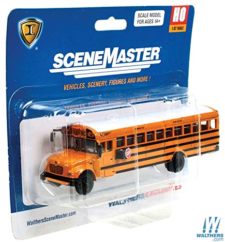 Walthers SceneMaster International, Yellow International CE School Bus, unisex-children