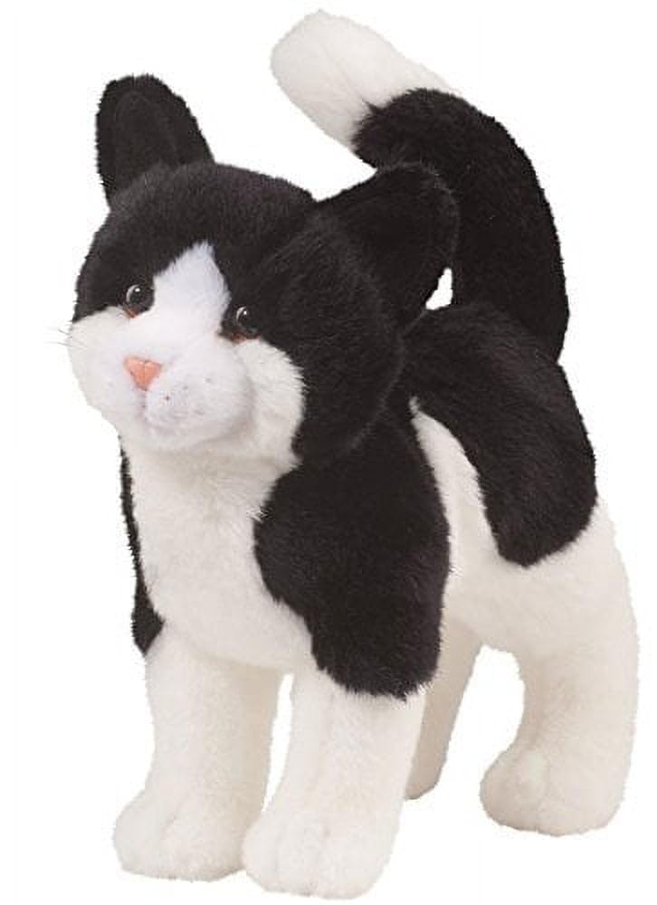 Douglas Scooter Black & White Cat Plush Stuffed Animal