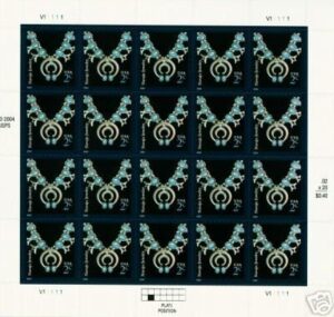 monond navajo jewelry 20 x 2 cent us postage stamps new by usps