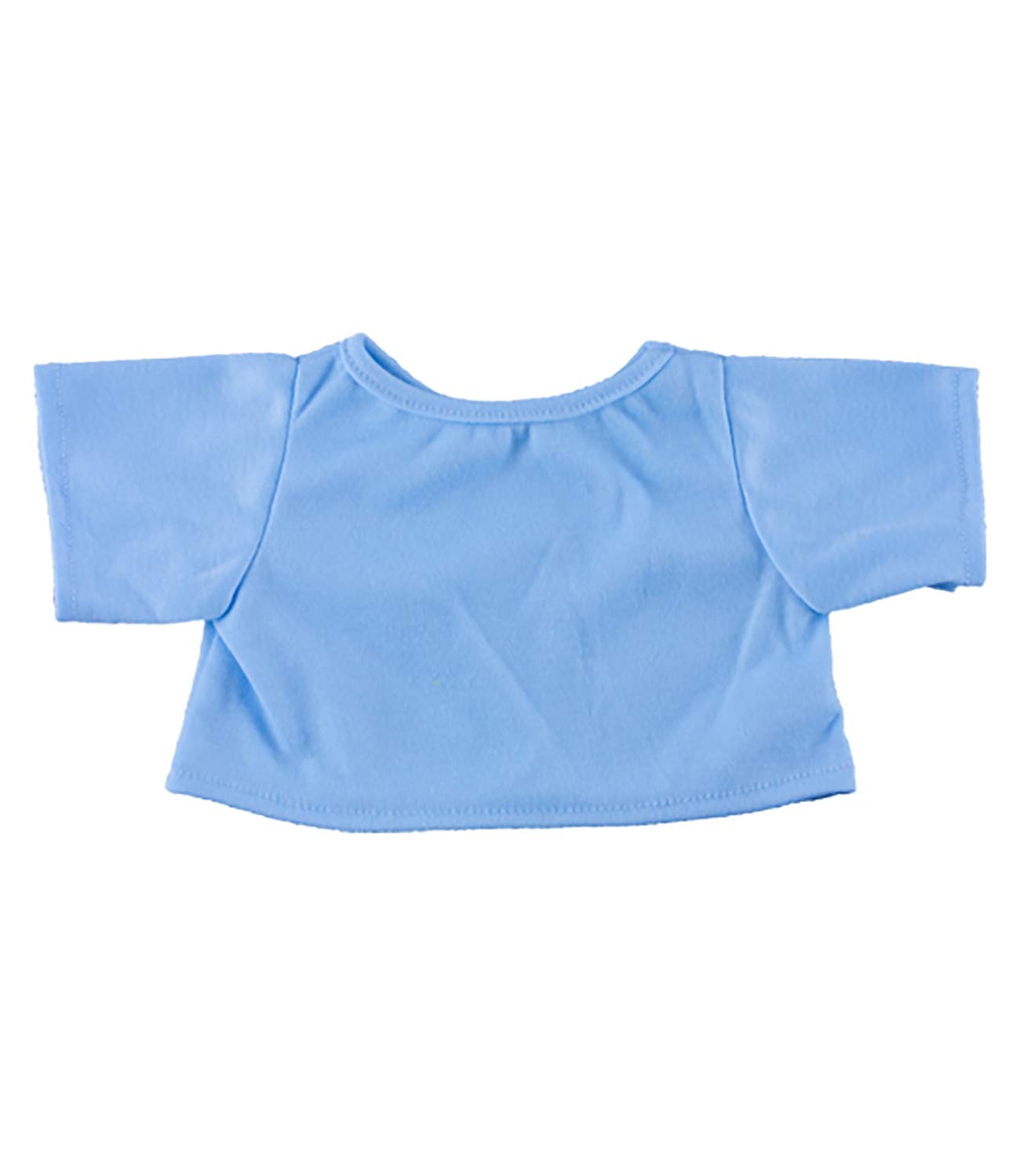 Light Blue T-Shirt Outfit Teddy Bear Clothes Fits Most 14"-18" Build-a-Bear and Make Your Own Stuffed Animals