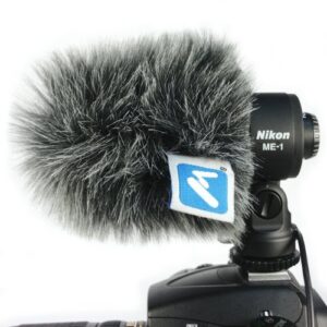 micover slipover windscreen for nikon me-1 (stereo microphone)