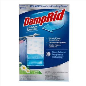 DampRid FG80 Hanging Moisture Absorber Fresh Scent 14 oz (Pack of 6)