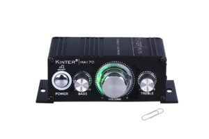 kinter ma170 12v 2 channel mini digital audio power amplifier for car or mp3 without power supply