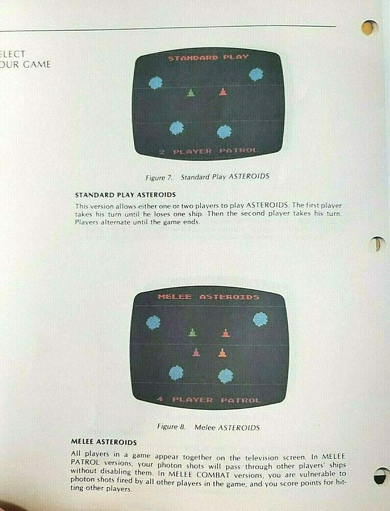 Atari 400 / 800 ASTEROIDS