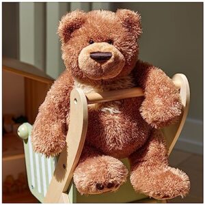 GUND Slumbers Teddy Bear, Premium Stuffed Animal for Ages 1 & Up, Brown, 17”