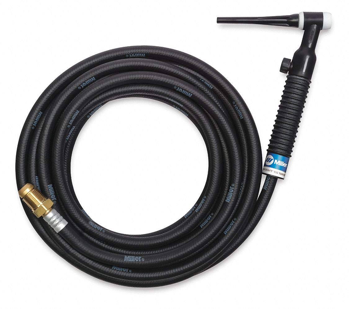 TIG Torch Kit, A-200V, 25 ft, Rubber