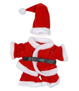 santa claus outfit fits most 8"-10" stuffed animals