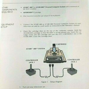 Atari 400 / 800 ASTEROIDS