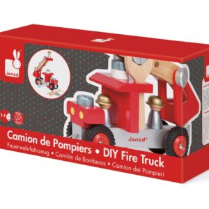 Janod DIY Fire Truck