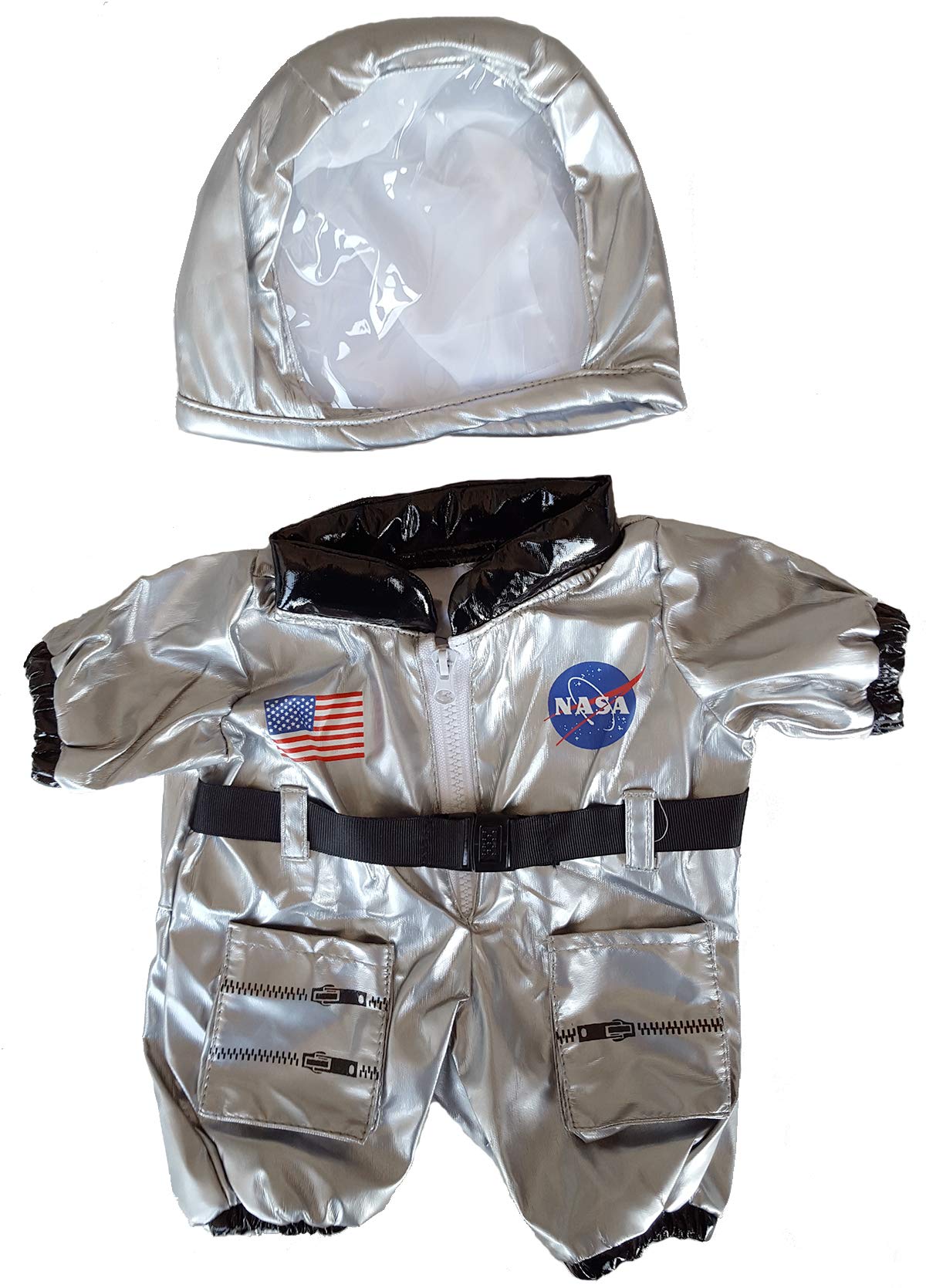 Astronaut Costume Outfit Teddy Bear Clothes Fits Most 14" - 18" Build-a-bear and Make Your Own Stuffed Animals