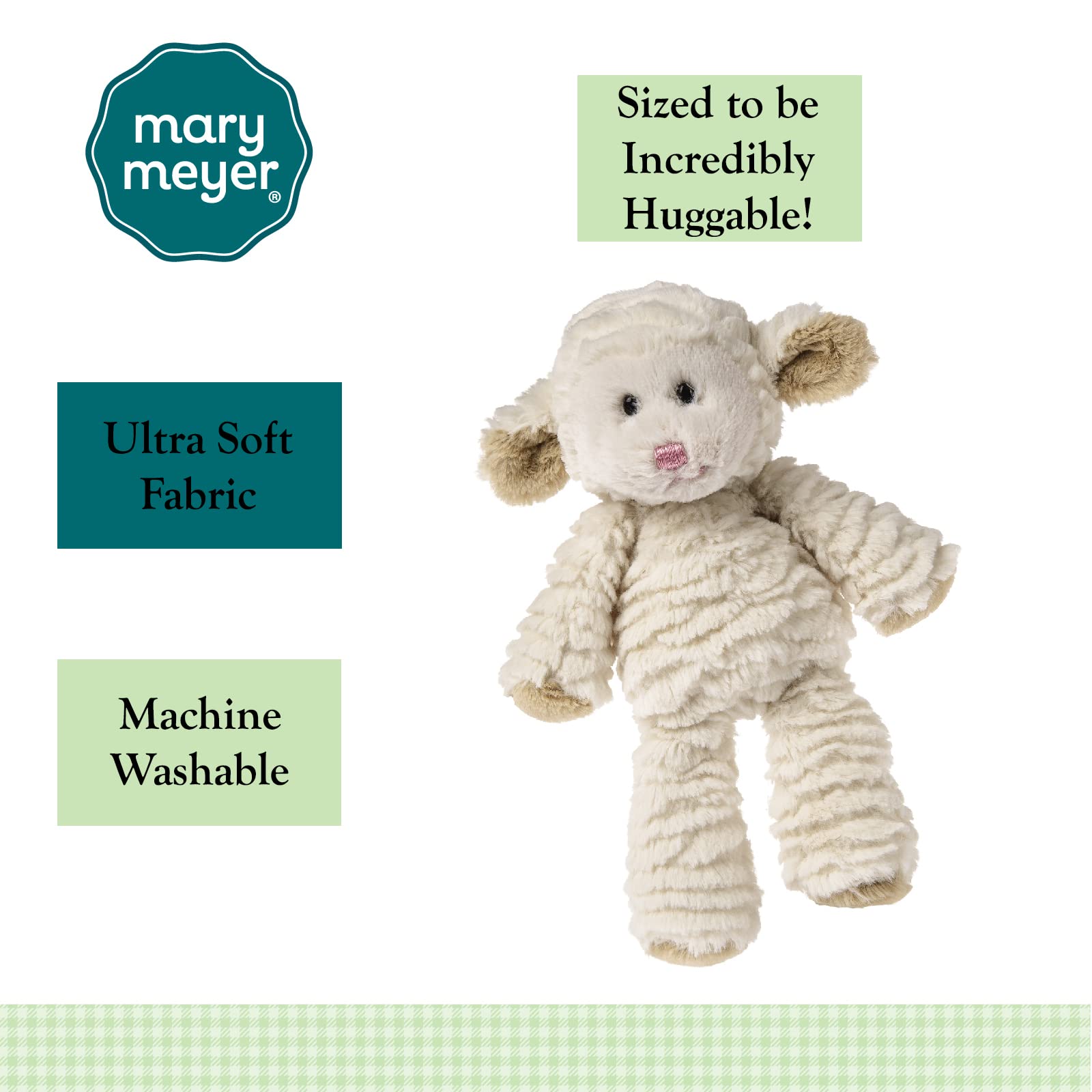 Mary Meyer Marshmallow Junior Lamb Soft Toy, 9-Inch