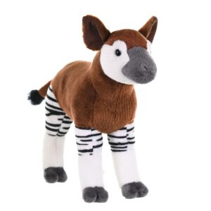 Wild Republic Okapi Plush, Stuffed Animal, Plush Toy, Gifts for Kids, Cuddlekins 12 Inches