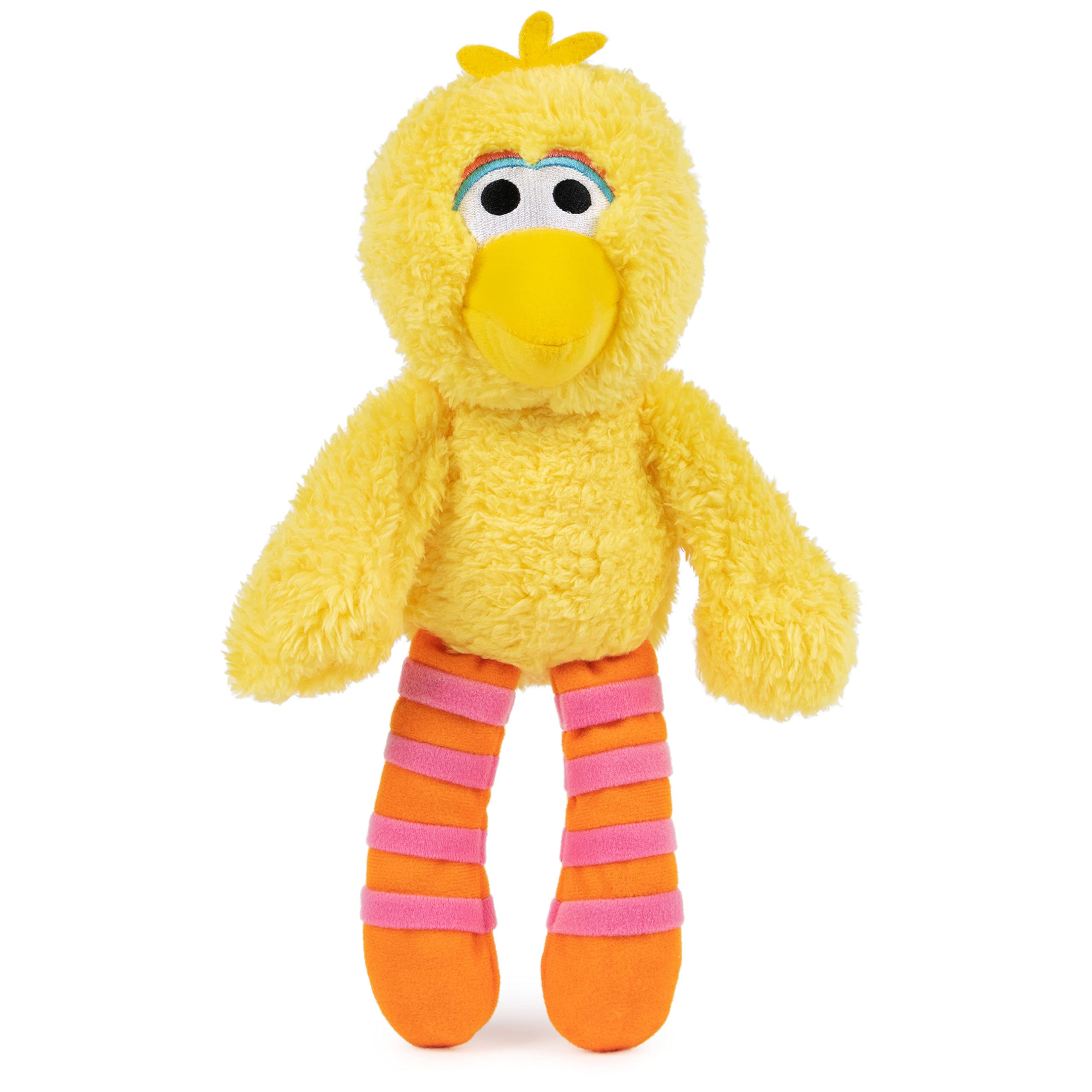 GUND Sesame Street Official Big Bird Take Along Buddy Plush, Premium Plush Toy for Ages 1 & Up, Yellow, 13”