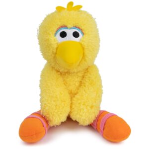 GUND Sesame Street Official Big Bird Take Along Buddy Plush, Premium Plush Toy for Ages 1 & Up, Yellow, 13”