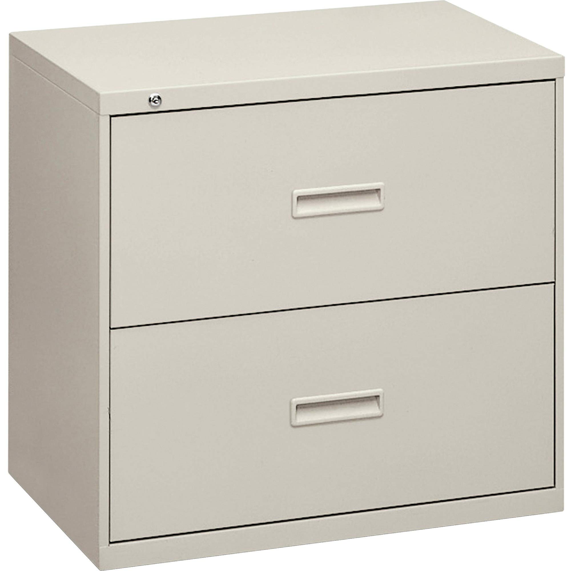 Hon 432LQ 2-Drawer Lateral File W/Lock 30-Inch x19-1/4-Inch x28-3/8-Inch Light Gray