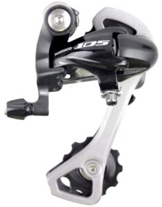 shimano rd 5701 105 30t max rear derailleur, black, medium cage