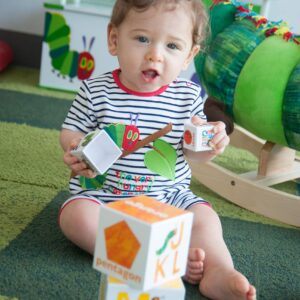 Kids Preferred The World of Eric Carle Stacking Nesting Blocks, 10 pieces