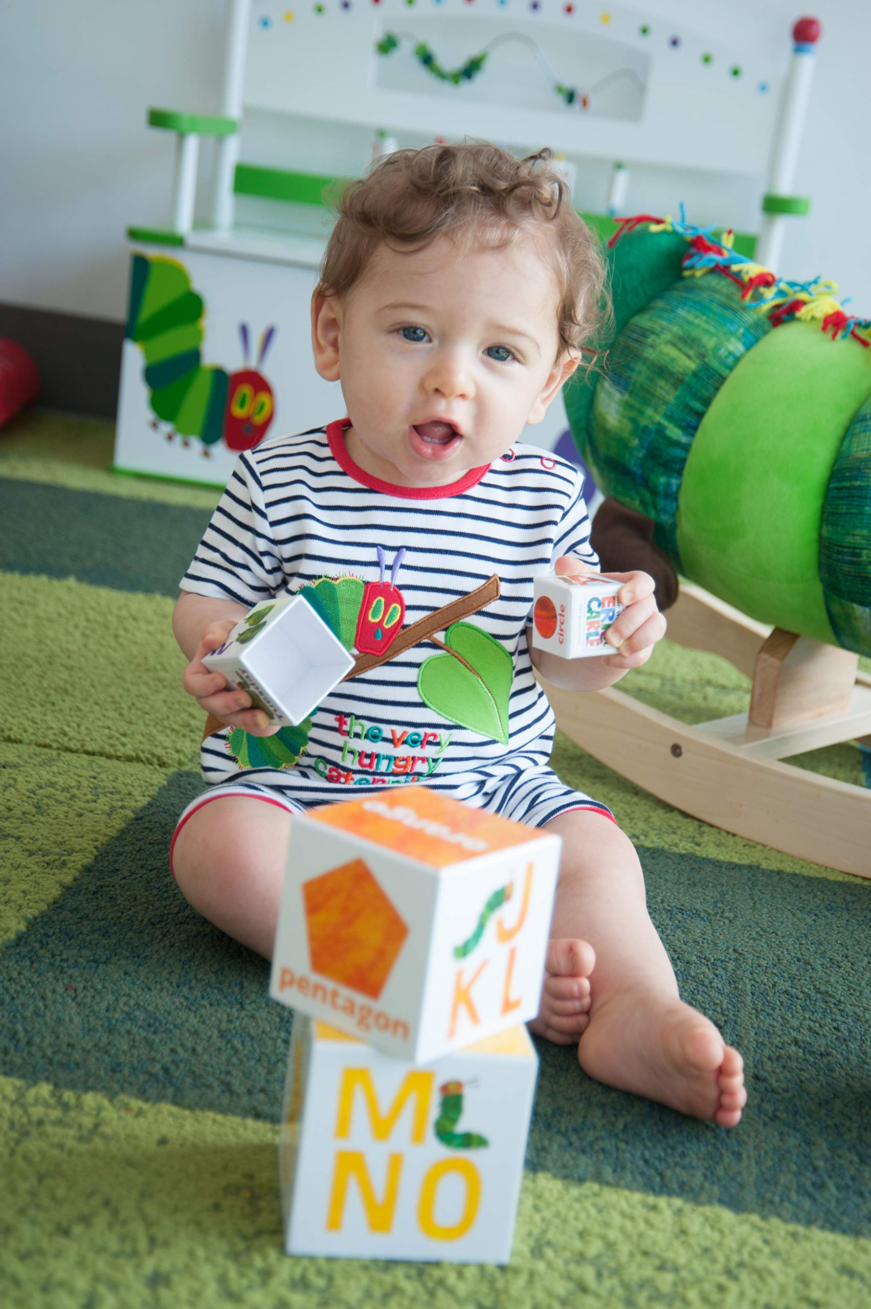 Kids Preferred The World of Eric Carle Stacking Nesting Blocks, 10 pieces