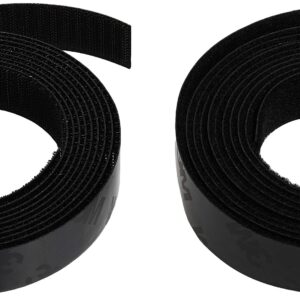 3M Hook/Loop Fastener TB3571/TB3572, Black, 1 in x 10 ft