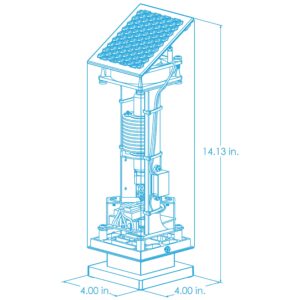 Air Oasis 1000G3 Air Purifiers, Brushed Aluminum