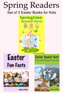 spring readers: set of 3 spring books for kids