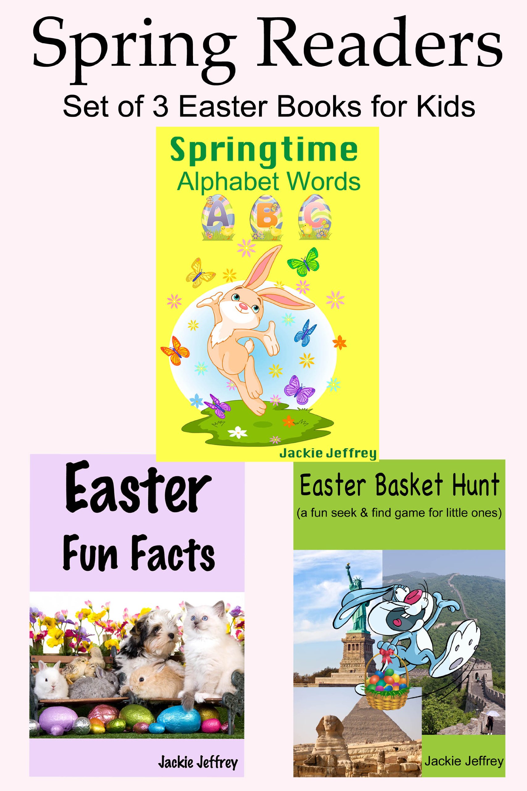 Spring Readers: Set of 3 Spring Books for Kids