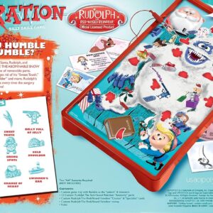 Operation Rudolph The Red Nosed Reindeer | Classic Electronic Board Game | Featuring Bumble The Abominable Snow Monster | Island of Misfit Toys from The Claymation Film