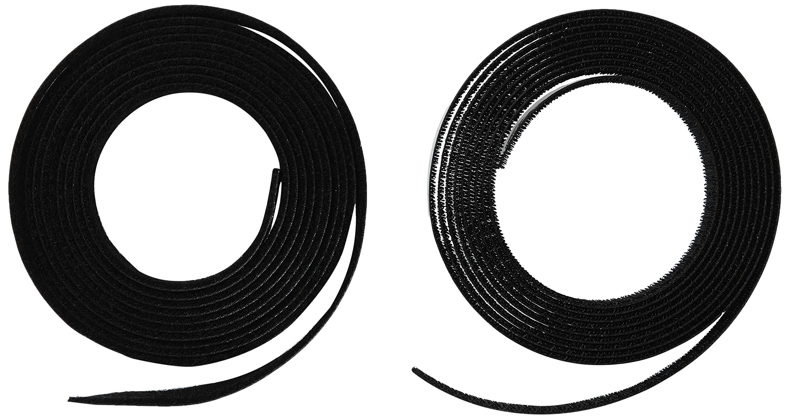 3M Hook/Loop Fastener TB3571/TB3572, Black, 1 in x 10 ft