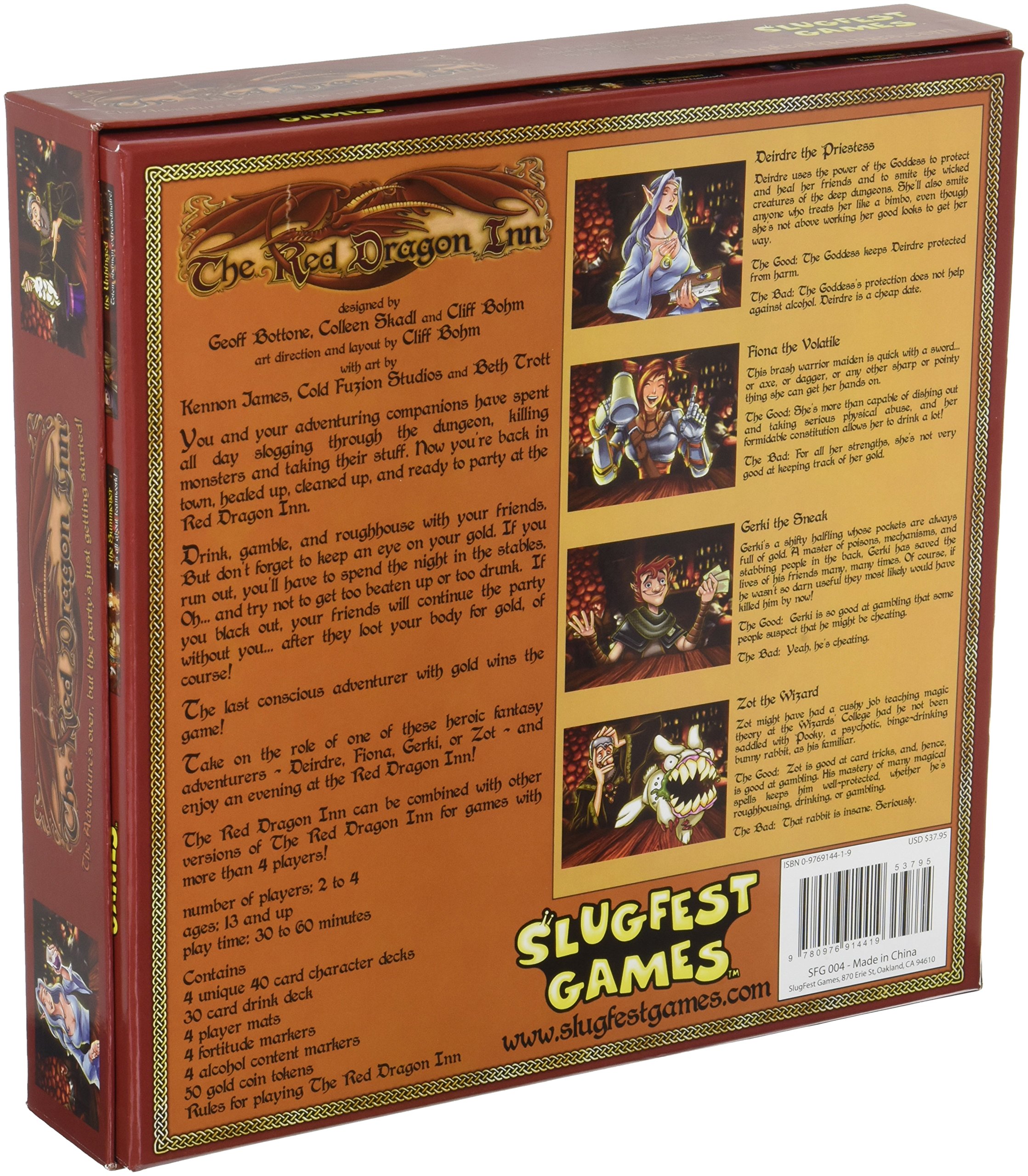 SlugFest Games Red Dragon Inn Board Game